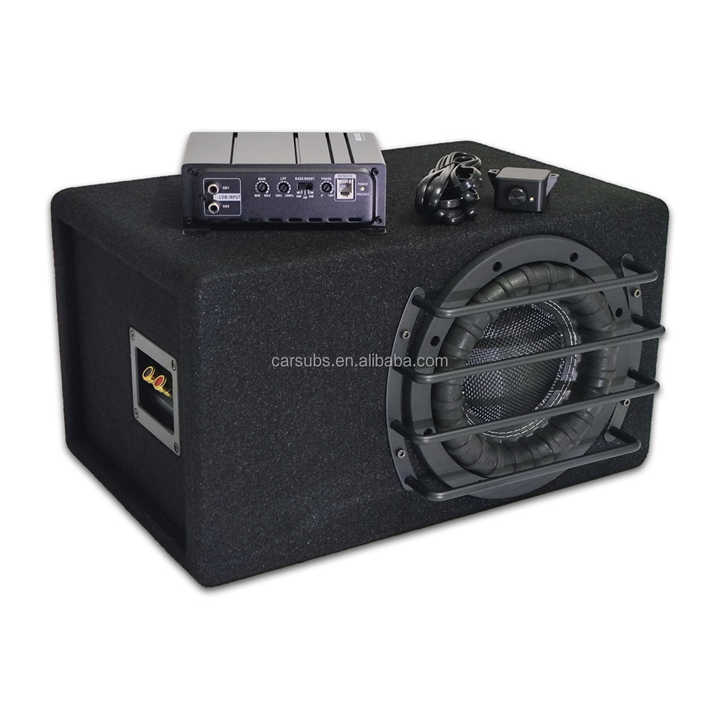 8 Inch Car Active Subwoofer Speaker with MonoBlock Amplifier Class D ...