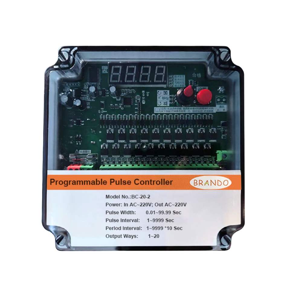 Pulse Jet Timer 20 Lines Programmable Pulsing Controller for Dust ...