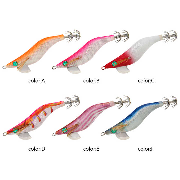 LETOYO Artificial Squid Lures - Effective Sea Fishing Baits