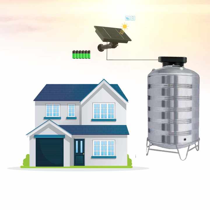 EPTTECH Solar Powered Panel - Smart Liquid Level Sensor