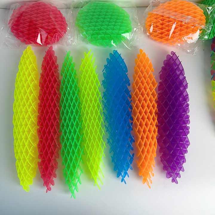 2024 Worm Fidget Toy for Adults Kids Quiet EDC Resistance Pocket Fidget ...