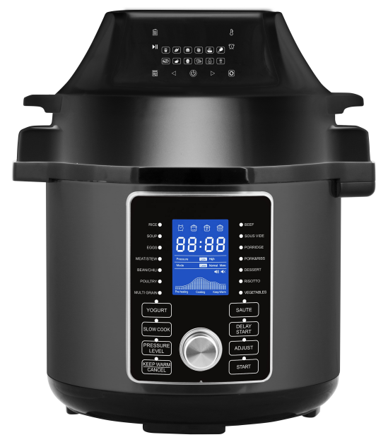 GTAP06-A Factory 6L Electric Pressure Cooker Combine with Air Fryer ...