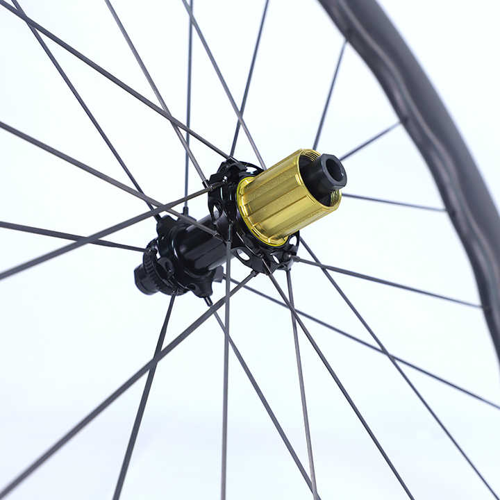 Toray T800 Carbon Disc Brake 700c Road Wheel 450g Center Lock Tubeless ...