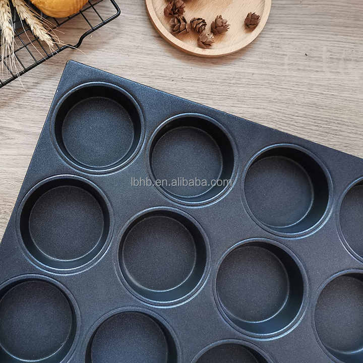 Industrial Baking Pans 24 Cups Burger Bun Baking Tray Bread Tray Good ...