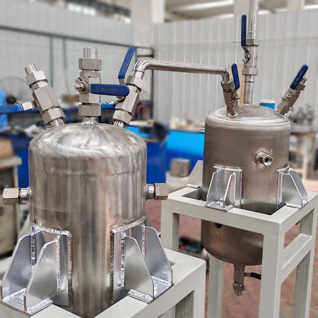 ASME 80L Stainless Steel Lab Vaccum Hydrogenation Reactor