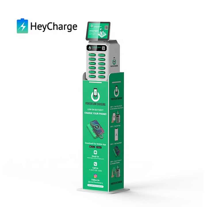Public Power Bank Rental Station Vending Station Shared Charging ...