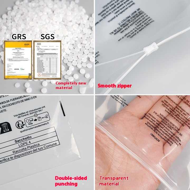 Wholesale Cross-Border Special Clothing Packaging Bag Temu Transparent ...