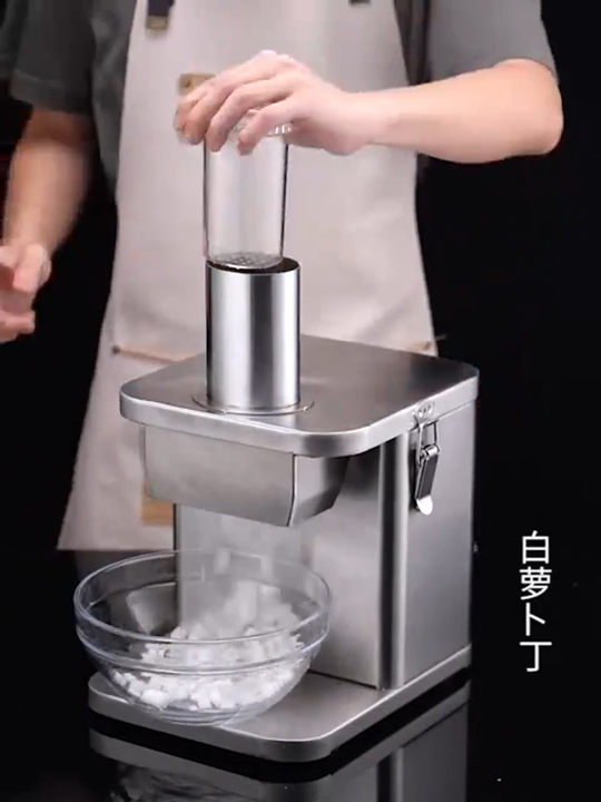 Taro Sweet Potato Dicer/fully Automatic Small Sweet Potato Vegetable ...