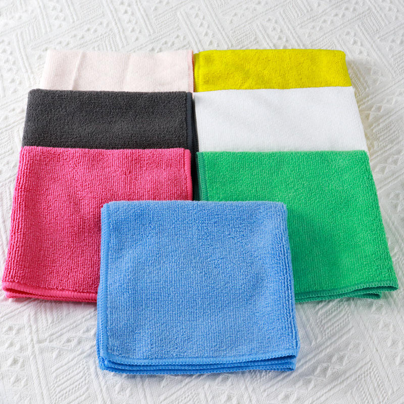 High Quality Microfiber Cleaning Cloths - Pack 10 in 40x40cm