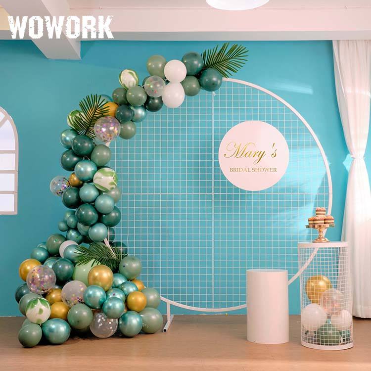 2025 WOWORK Wholesale Metal Wedding Decoration Supplies