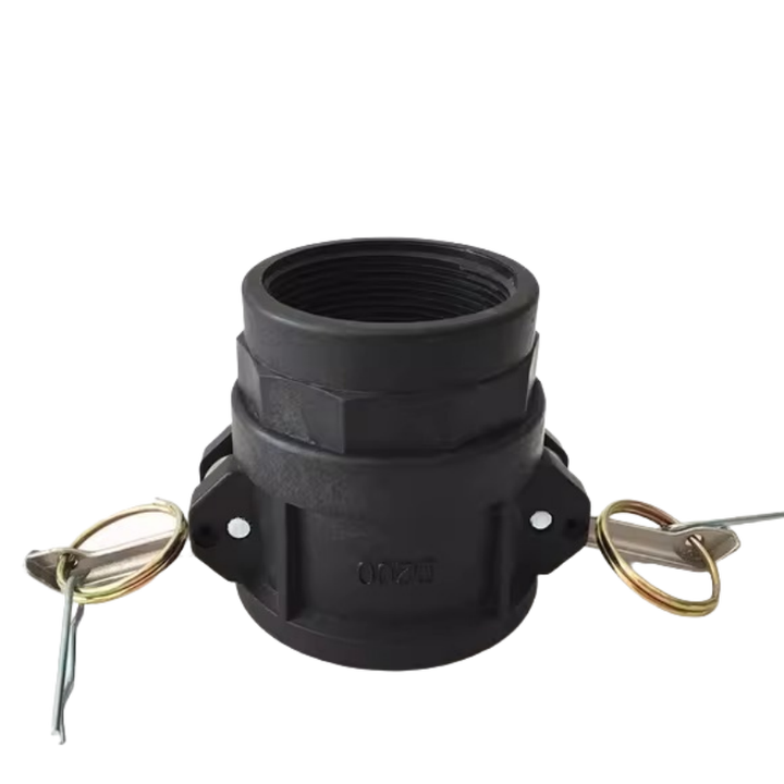 4\" Flexible HDPE Nylon CAM Lock Coupling Quick Connection Female to ...