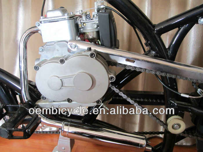 50cc Fat Tire Gasoline Petrol Engine Motorized Motor Bike Chopper Bicycle