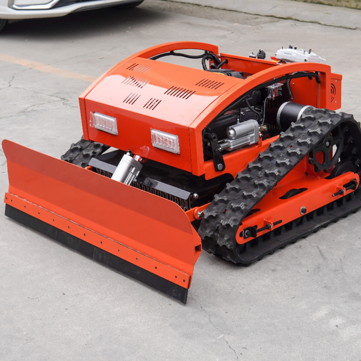 Rotary Blade Crawler Lawn Mower Crawler Cross Country Road Snow Removal ...