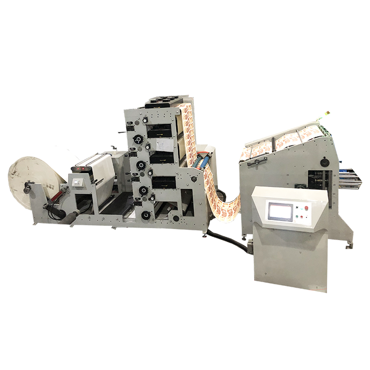 Automatic Flexo Paper Cup Fan Printing and Punching Machine Box Printer ...