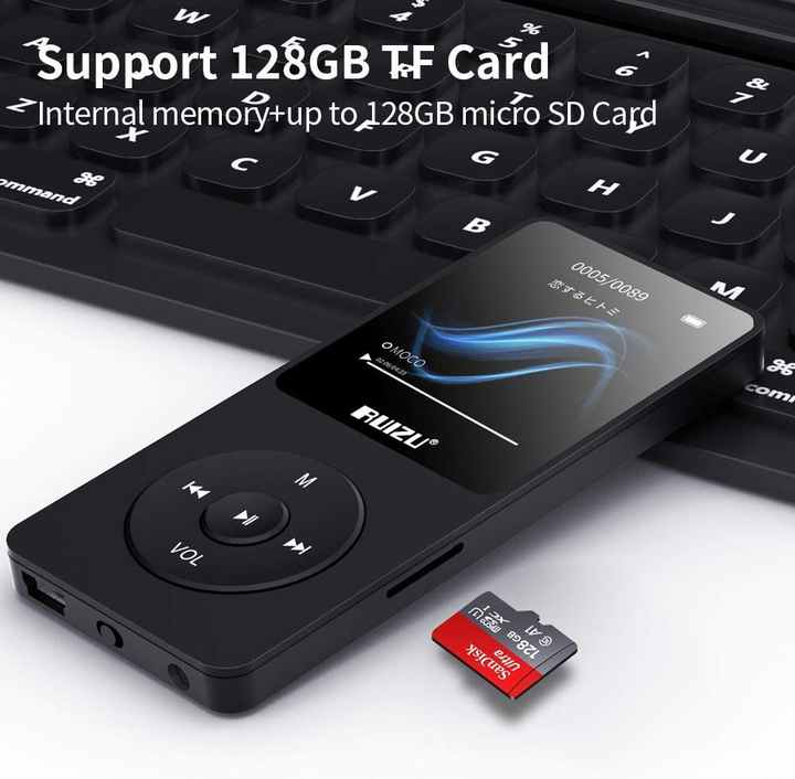 OEM ODM Support RUIZU X02 MP3 Player 16GB Walkman Portable Ultra Slim ...