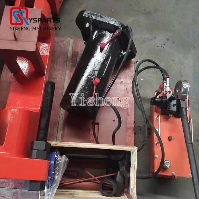 120T Hand Pump Portable Track Pin Press Machine Excavator Repairing ...