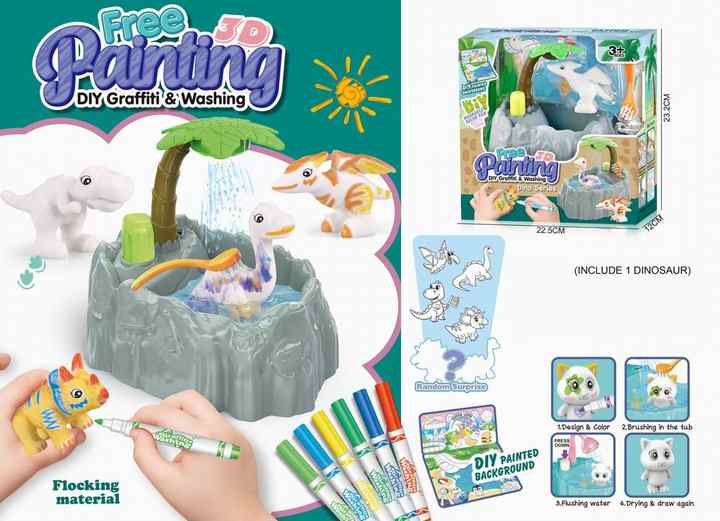 DIY Graffiti Toy - Paint and Washable Fun for Kids
