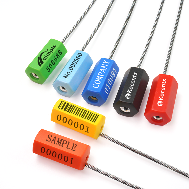 CBS-001 Free Samples 1.8mm Galvanized Steel Wire Lock Security Cable ...