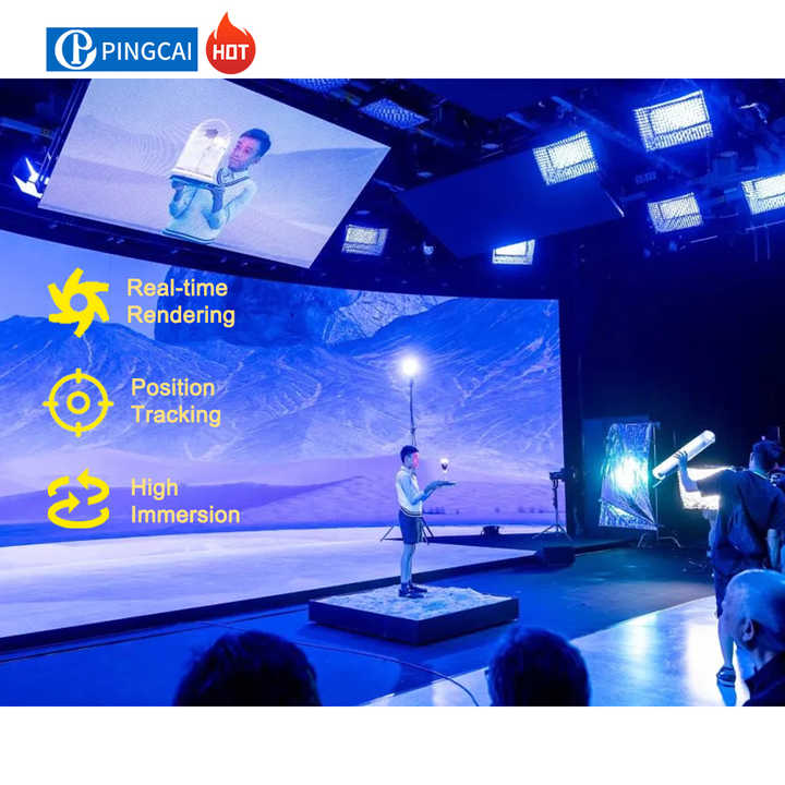 XR Immersive LED Indoor 3D LED Screen P2.6 Wall Portable Virtual ...