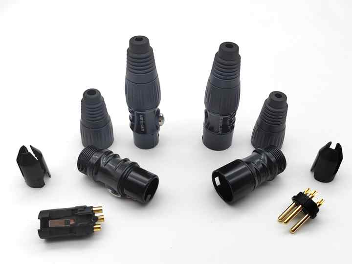 3P for Audio & Video Connectors High Quality Professional OFC Plug XLR ...