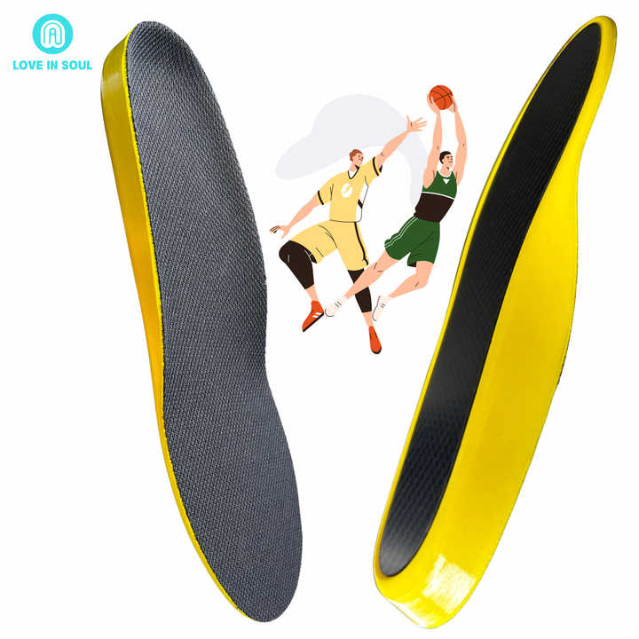LOVEINSOUL Carbon Fiber Insoles - High Elasticity & Support