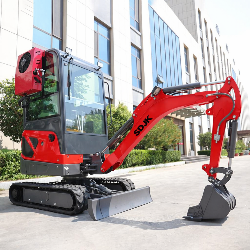 Free Shipping MiniBagger for Farm 2 Ton Mini Digger Mini Crawler ...