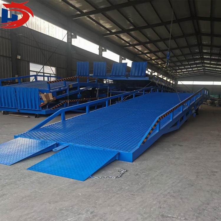 Premium New Motorized Loading Dock Ramp Warehouse Efficient Boarding ...