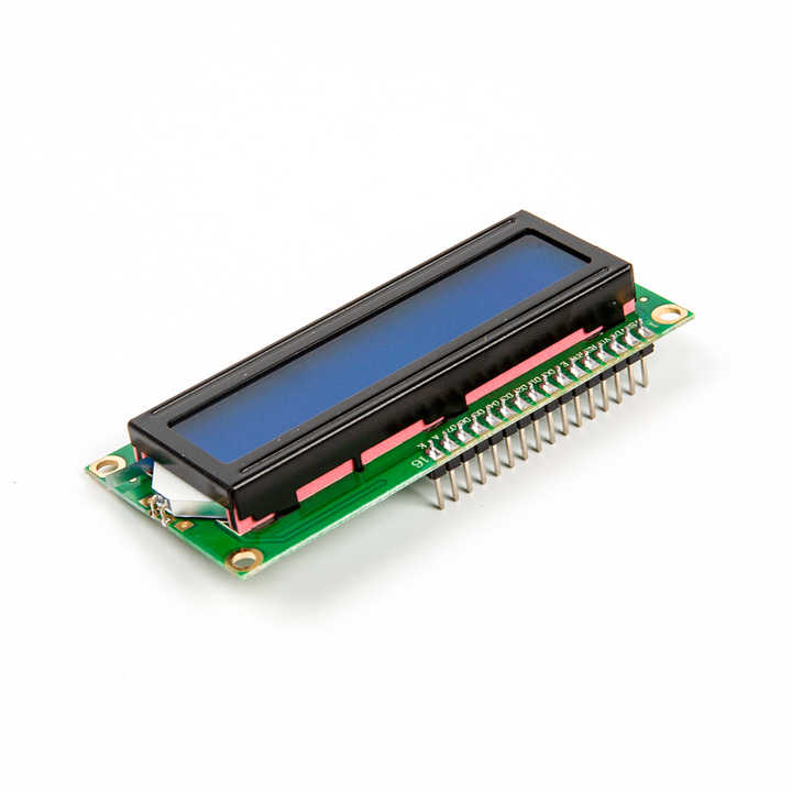 Blue Screen 1602 LCD Display Module - HD44780 16x2 IIC