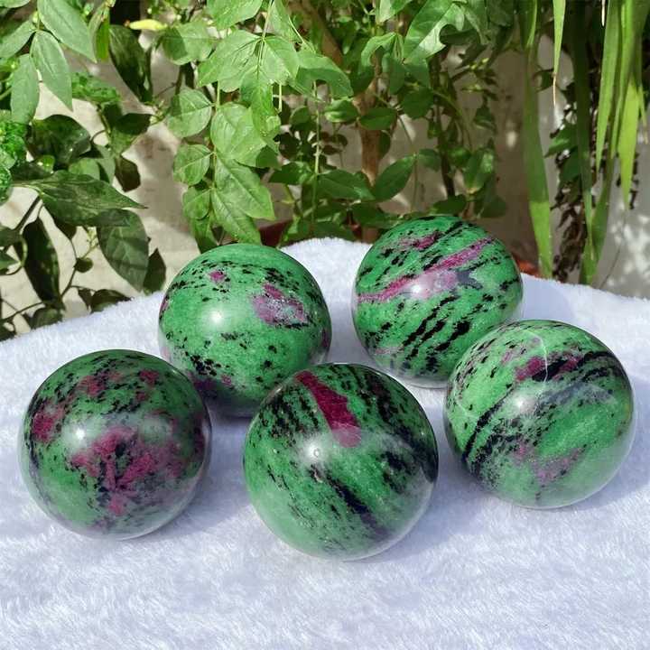 High Quality Handmade Eco-friendly Red Green Blue Jewel Ball Crystal ...