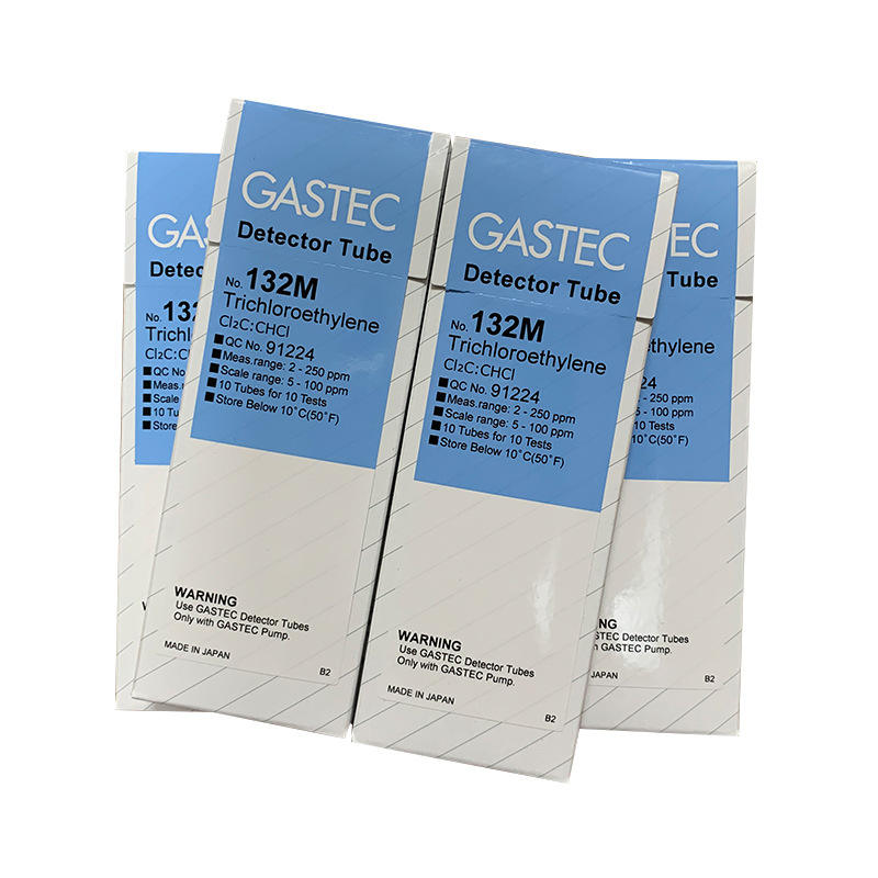 Japan GASTEC Trichloroethylene TCE Gas Detector Tube No.132M Range ...