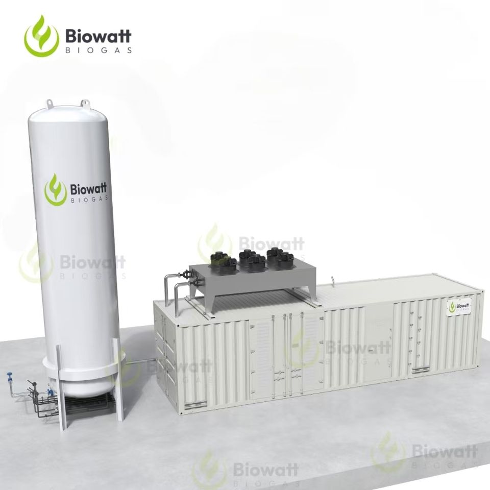 Efficient Biogas Power Plant for Municipal Waste Management