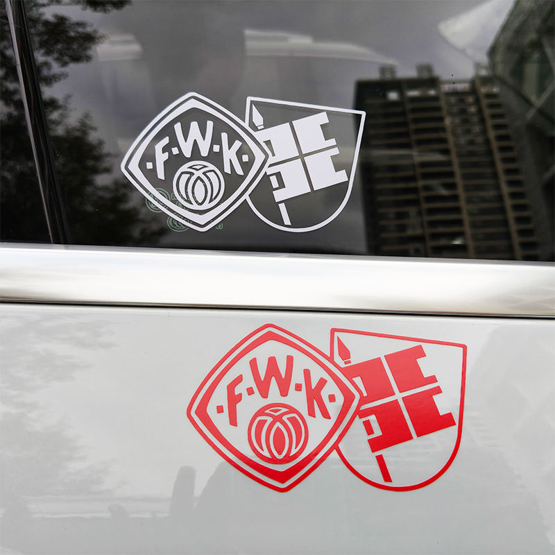 High Quality Custom Die Cue Transfer Car Decals Vinyl Waterproof and UV ...