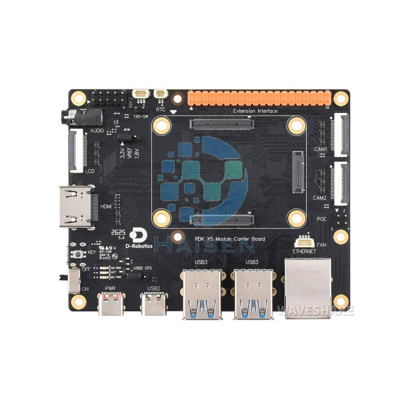 Official D-Robotics RDK X5 MD Carrier Board for RDK X5 Module, Suitable ...