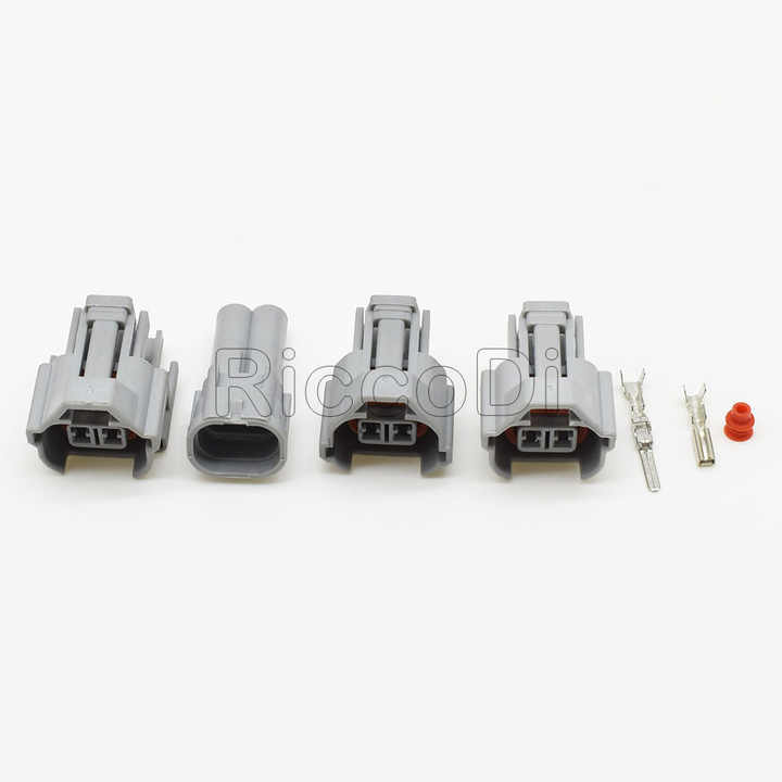 2 Pin Male Female Nippon in Title EV1 Car EV6 Fuel Injector Wire ...
