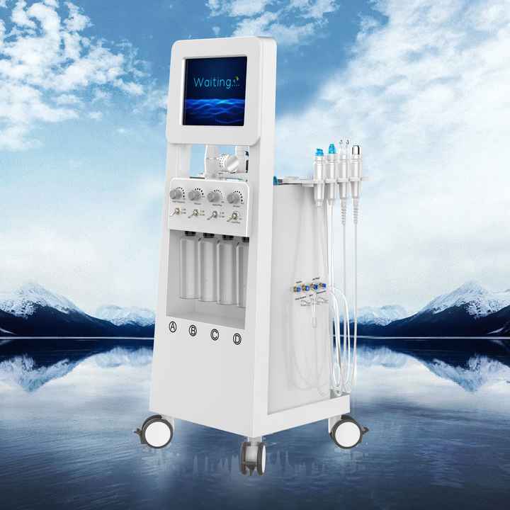 2024 Newest generation professional hydra oxygen jet peel facial machine hydro oxygenation ...