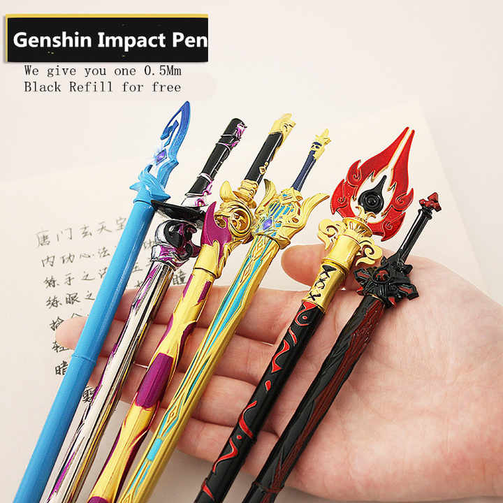 Genshin Impact Cosplay Weapons - Stylish Promotional Pens