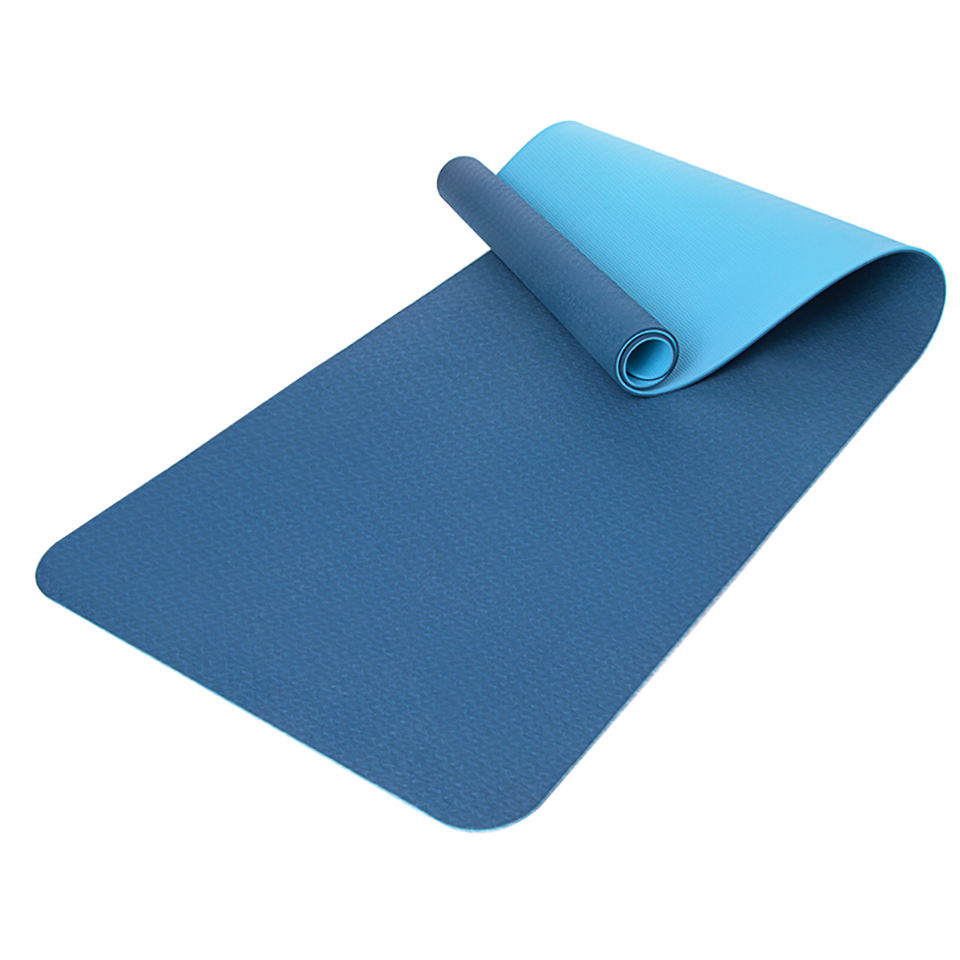 Free Sample Custom Logo Eco-friendly TPE Yoga Mats Gym Thick Yoga Mat ...