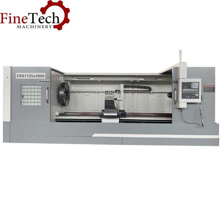 CK61125 Automatic Industrial Horizontal Lathe Precision Metal Parts Processing Equipment GSK ...