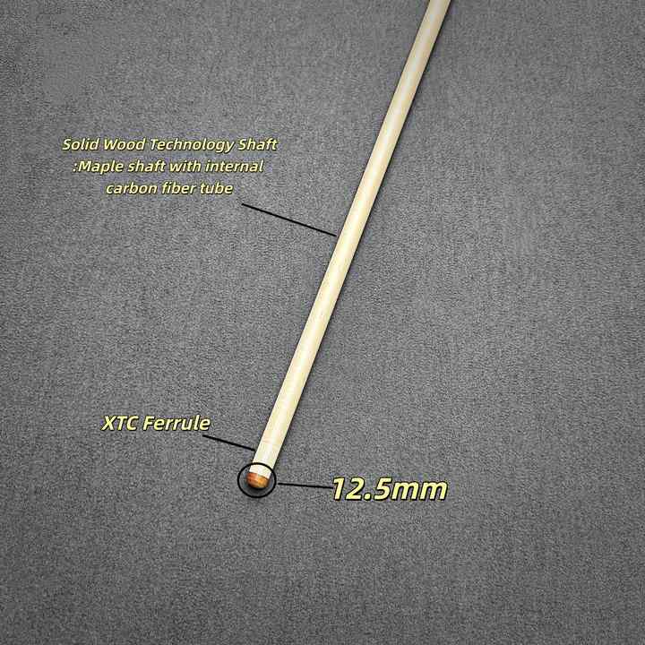 High Quality Handmade CUE-X HQ2 Pool Cue Set Golden Sandalwood 2-Piece ...