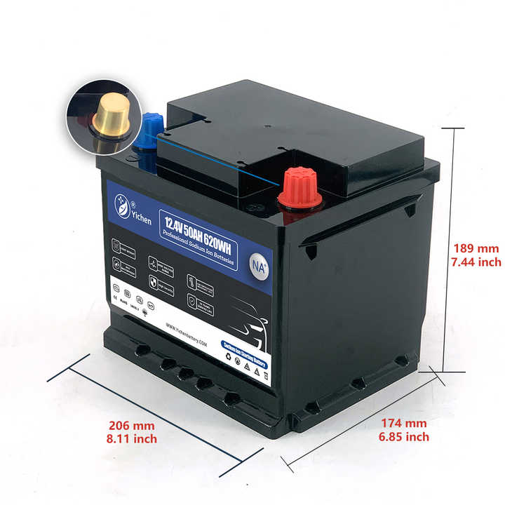 12V 50ah Sodium Ion Battery - High Power & Low Temp Resistance