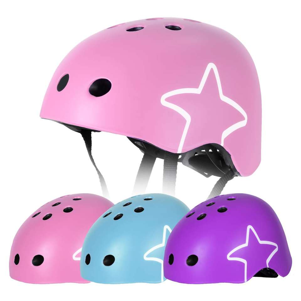JOYKIE Adjustable Kids Bike Skateboard Helmet Kids Cycling Helmet for ...