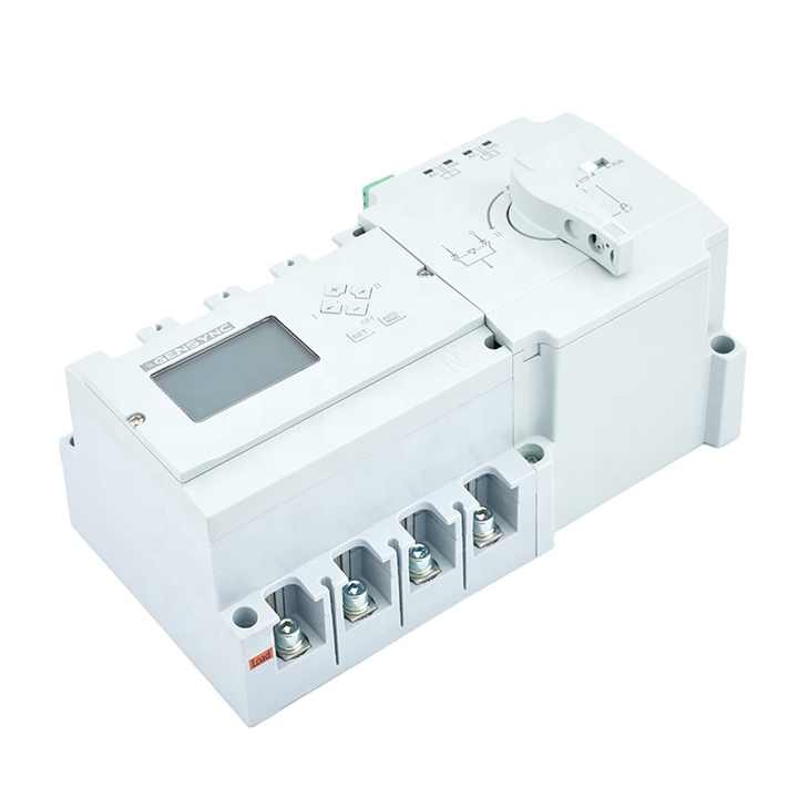 Generator ATS controller automatic transfer switch panel 63A 100A 125A ...