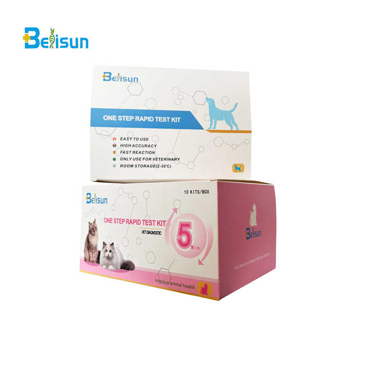FPV FCV FCOV FHV FELV FIV Rapid Test Kit for Cat Dog Diagnosis ...