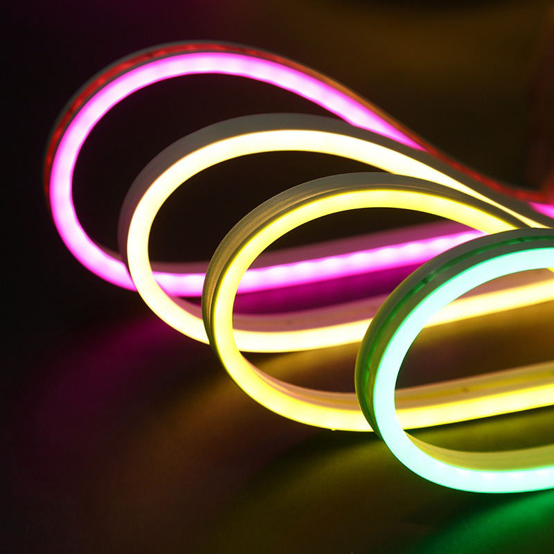 Neon Led Strip Silicone Tube Rope Flex 5M Single Color RGB Flexible ...