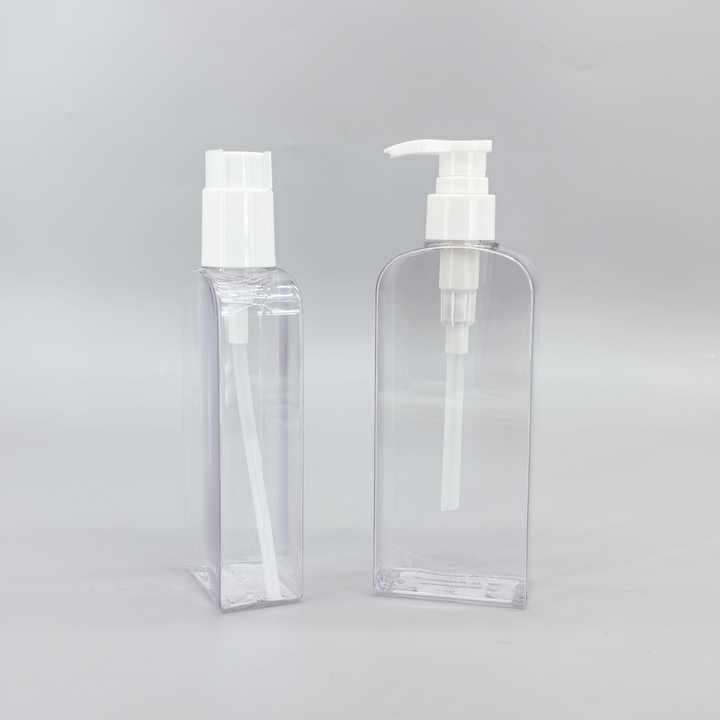 Empty PETG Square Hair Oil Bottle 5oz 7oz 9oz with Round Shoulder Leak ...