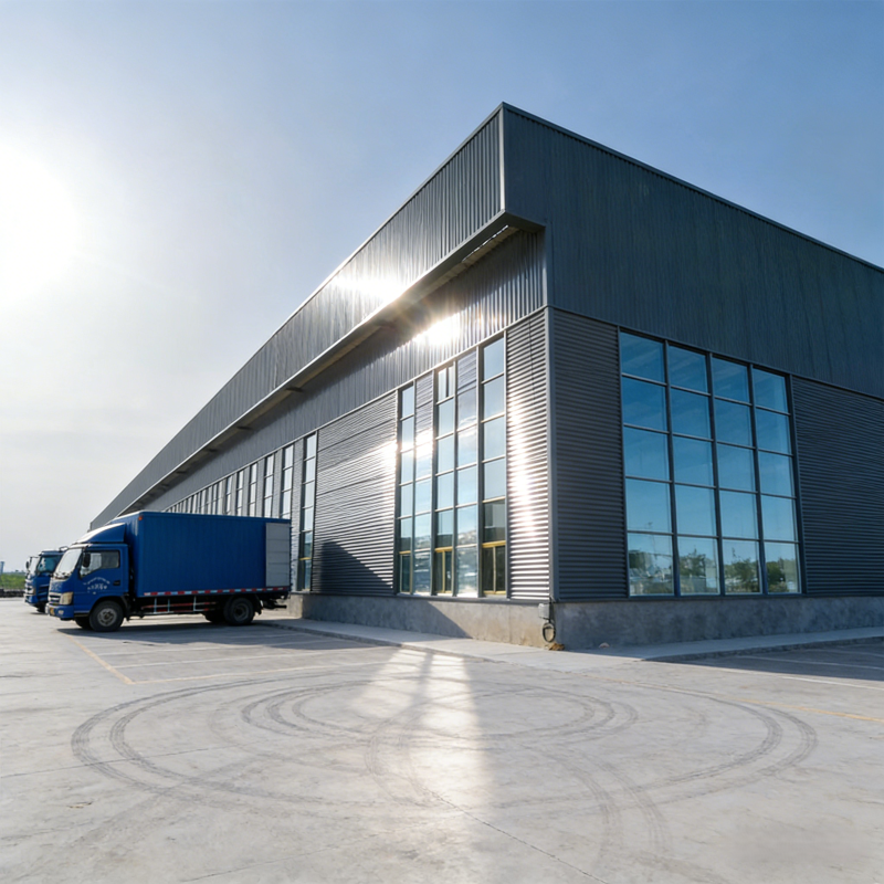 Customized Modern-Process Long-Span Prefabricated Steel Structure ...