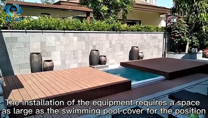 Pool Enclosure - Durable and Waterproof Moving Floor Cover