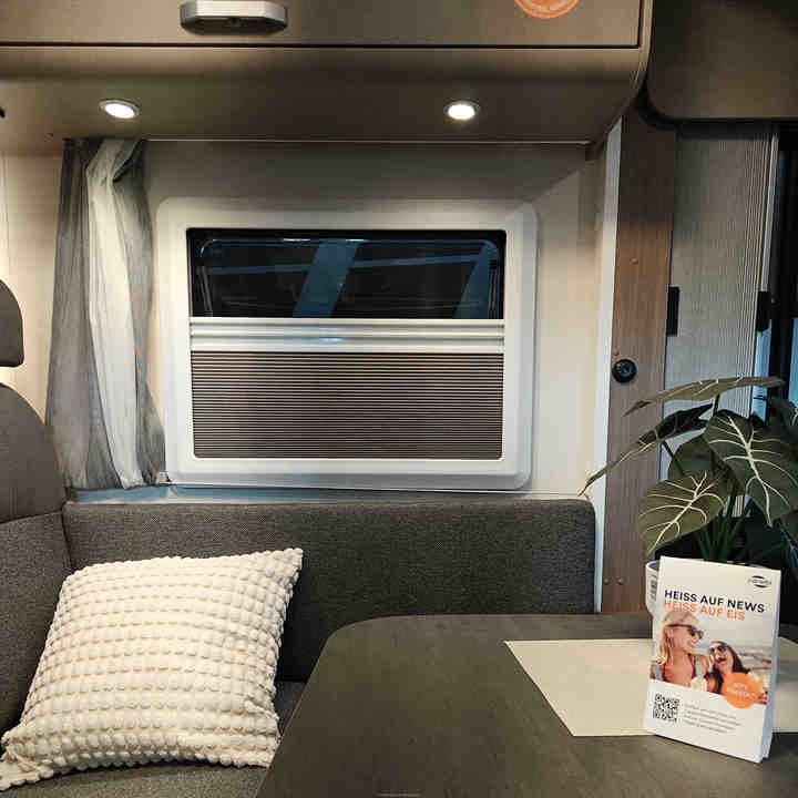 Double Pane Acrylic RV Side Window for Camping Car 1300*600mm Caravan ...