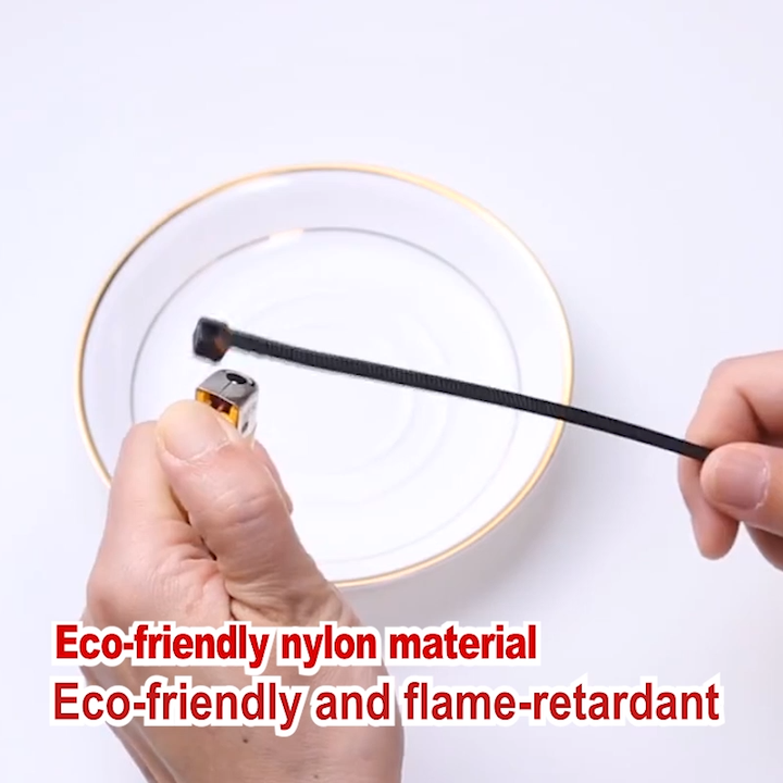 UL Approved Heavy Duty Nylon 66 Cable Ties - Self-locking