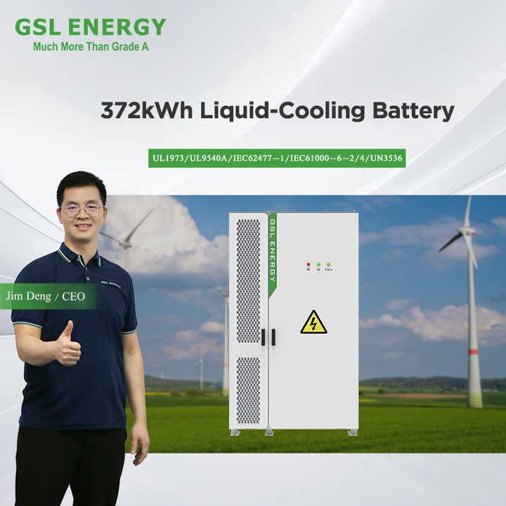 GSL Energy BESS 100KW 215Kwh Liquid Cooling System Lifepo4 Battery Type Hot Selling Energy ...